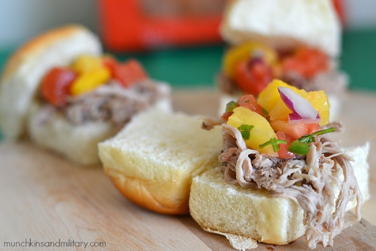 Crock Pot Kalua Pork Sliders - Three Little Ferns - Family Lifestyle Blog